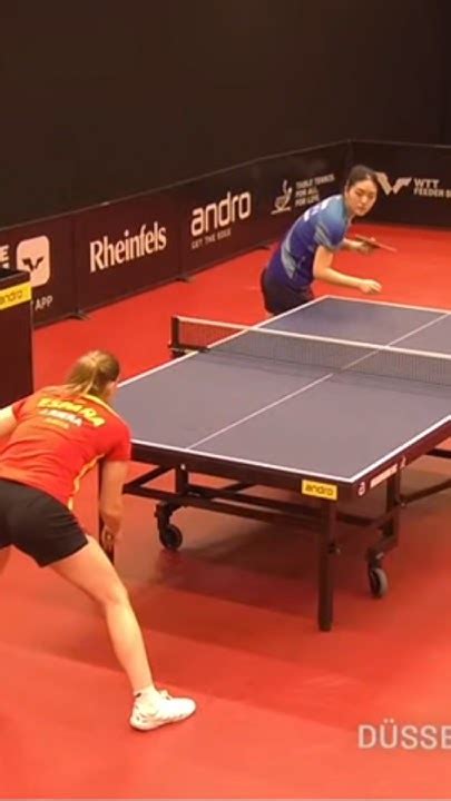 김하은 서브로 만든 찬스~스매싱으로 매조지하고 Pingpong Youtube