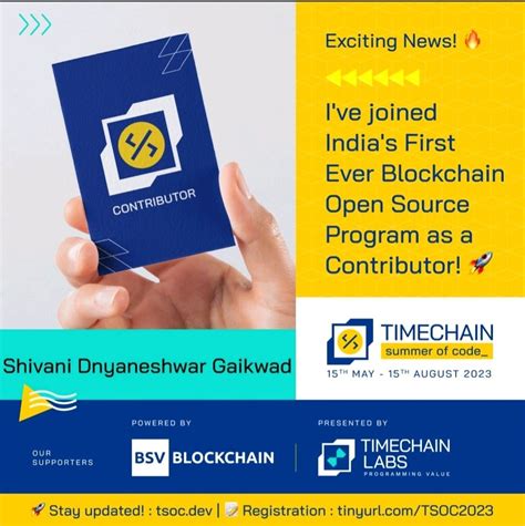 shivani gaikwad on linkedin opensource blockchain projects