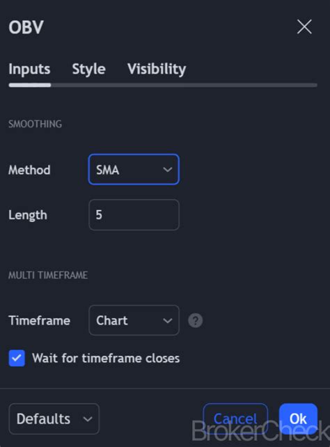 Best On Balance Volume Obv Settings And Strategy Brokercheck