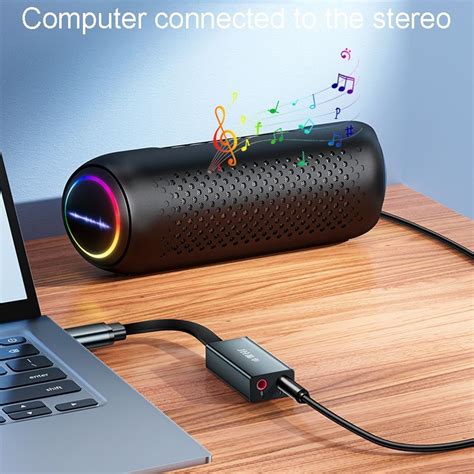 Jinghua Z169a Usb To Av Sound Card With Cable Converter Computer Host