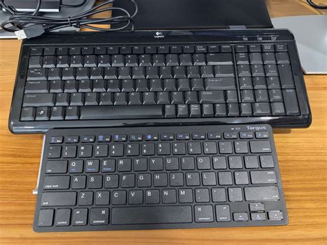 Targus Wireless Keyboard And Logitech Wired Keyboard Computers And Tech Parts And Accessories