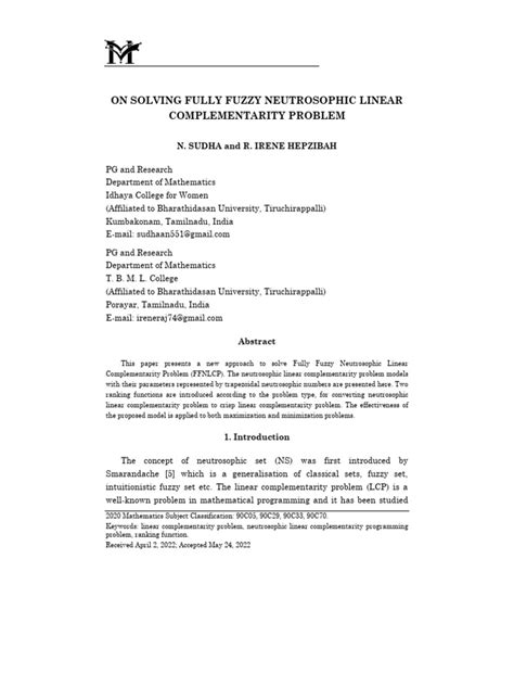 Neutrosophic Fuzzy Quadratic Programming Problem As A Linear C Complementarity Problem Using