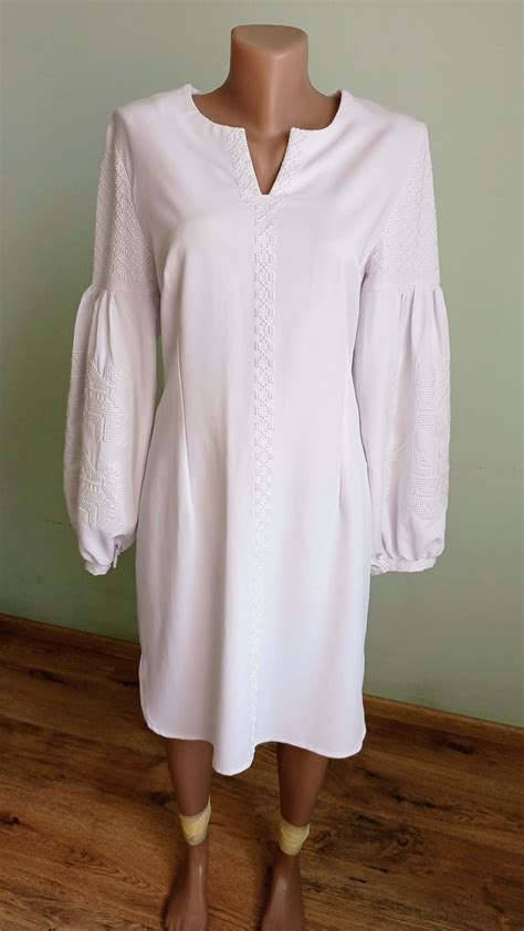 Сукня вишита вишиванка плаття платье біле весільне 1 999 грн Весільні сукні Рудно на Olx