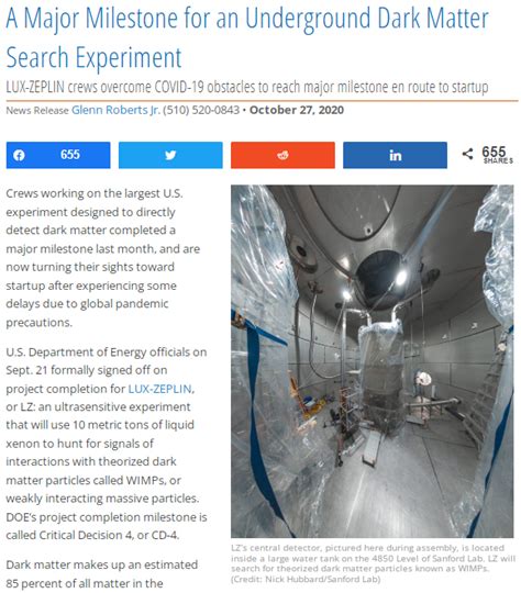 Lz Dark Matter Experiment Lzuk