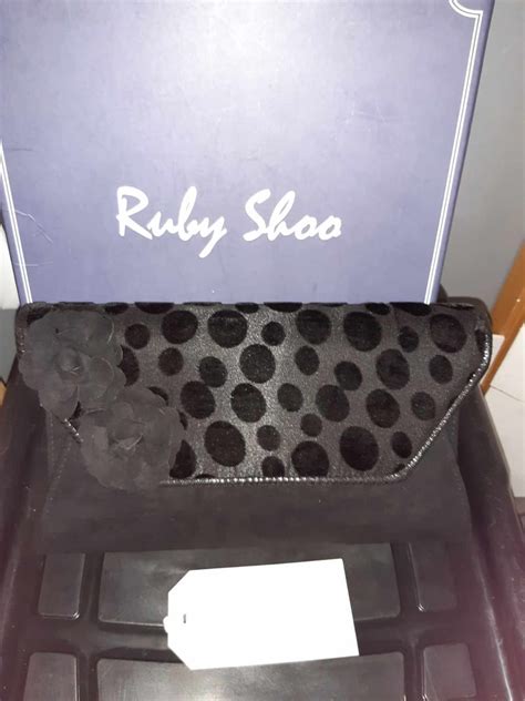 Ruby Shoo Riva Black Spot Bag Lindsayfashions Of Ripon