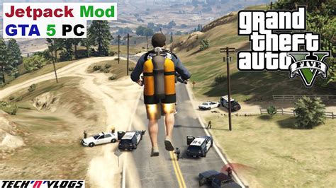 Gta Jetpack Mod How To Install Jetpack Mod In Gta Pc Youtube