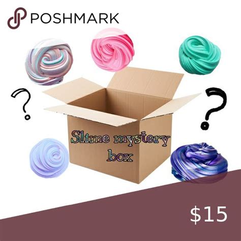 💫💞mystery Slime Box With 1 Slime And Extras