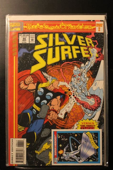 Silver Surfer 86 1993 Comic Books Modern Age Marvel Silver