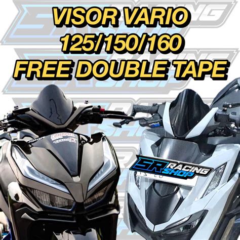 Jual VISOR VARIO NEW WINDSHIELD VARIO ALL NEW