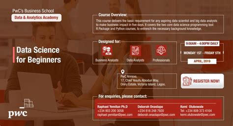 Pwc Nigeria On Linkedin April R Python 10 Comments