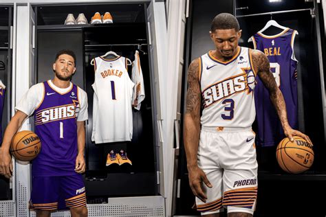 Phoenix Suns Unveil New Association And Icon Uniform Sets For The First