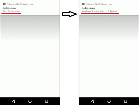 Android How To Collapse Multiple Notifications Into A Single One