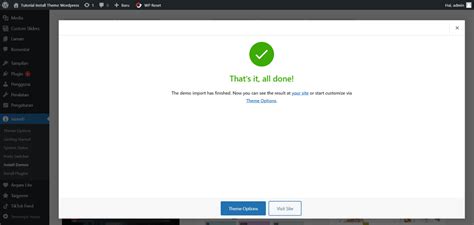 Tutorial Install Theme Jannah Tutorial Install Theme And Plugin Wordpress Premium