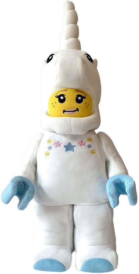 Lego Minifigure Unicorn Girl 17in Plush 011964505555