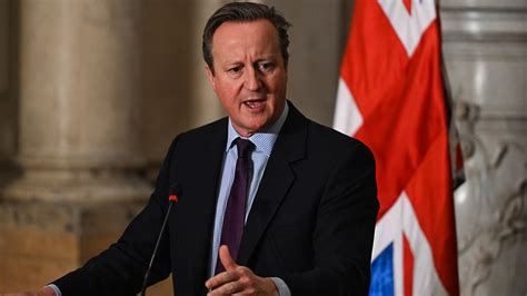 Foreign Minister David Cameron Tells Iran To Cease Its Malign