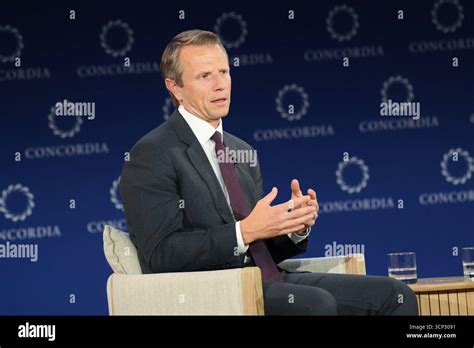 Vantive Ceo Chris Toth Onstage At The 2025 Concordia Annual Summit At The Sheraton New York