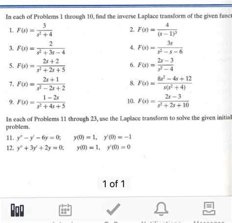 Solved In Each Of Problems 1 Through 10 Find The Inverse