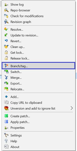 Svn How Do I Create A New Branch Stack Overflow
