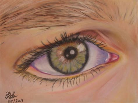 Dessin L'oeil ébloui