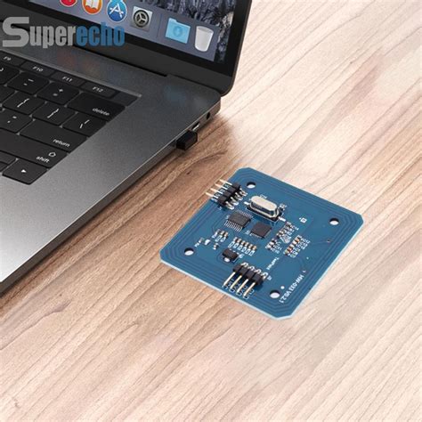 Mifare Rc522 Rfid โมดูลเหนี่ยวนําการ์ดวงจรรวม Rf 1356mhz Uart Ttl Superechoth Shopee Thailand