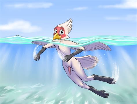 Rule 34 2018 Anthro Avian Balls Beak Biped Bird Eyebrows Feathers