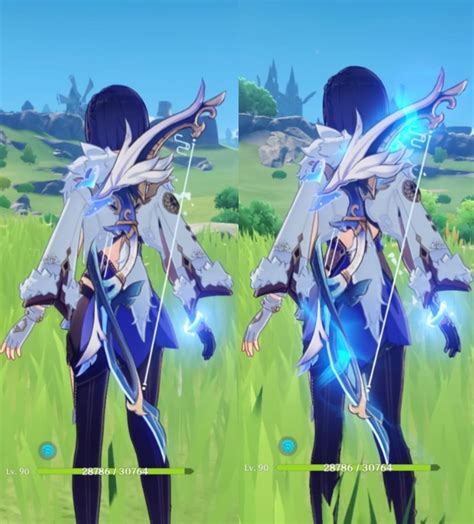 Aqua Simulacra Will Glow When The Passive Is Active Genshinimpact