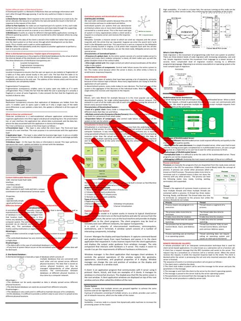 Bca 6th Sem Distributed System Pdf Internet Protocol Suite Domain