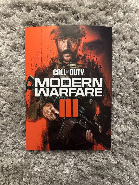 Cod Modern Warfare 3 Poster Etsy