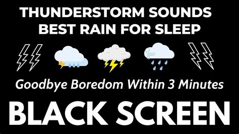 LET INSOMNIA BECOME THE PAST WITH HEAVY RAINSTORM FEROCIOUS THUNDER
