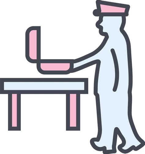 Guard Checking Briefcase Vector Icon 41826390 Vector Art At Vecteezy