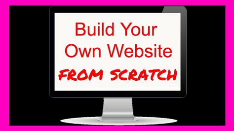 Build A Website From Scratch Html Css Tutorial Youtube