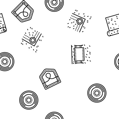 Denim Textile Material Fashion Vector Seamless Pattern 19541071 Vector