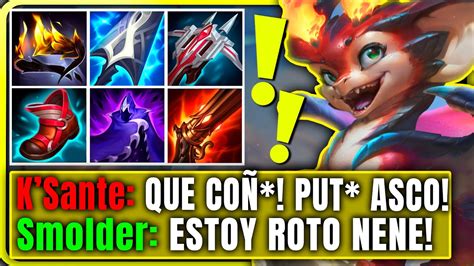 DESCUBRE La NUEVA BUILD DE MODA Con SMOLDER Que DERRITE ENEMIGOS