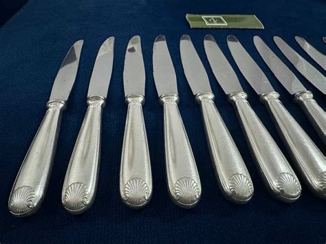 Table Knife Set 12 Vendôme Silver Plated Catawiki