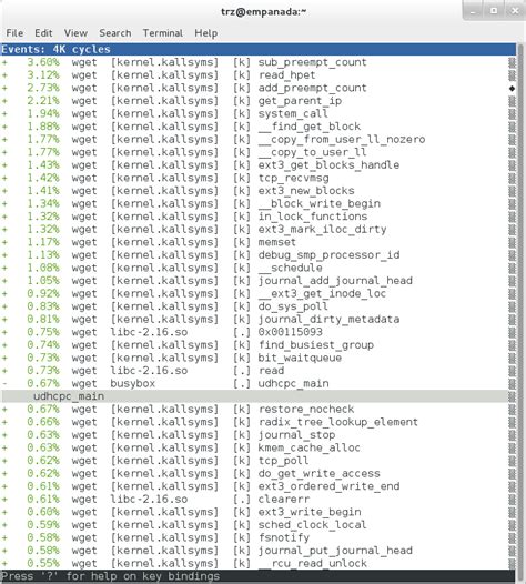 3 Basic Usage With Examples For Each Of The Yocto Tracing Tools — The