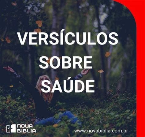 Versículos Sobre Saúde Nova Bíblia Online