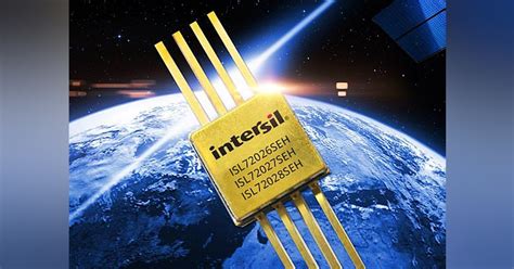 Radiation Hardened Can Bus Transceivers For Satellite Applications Introduced By Intersil