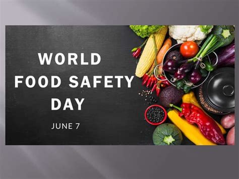 World Food Safety Day 2021 Ppt