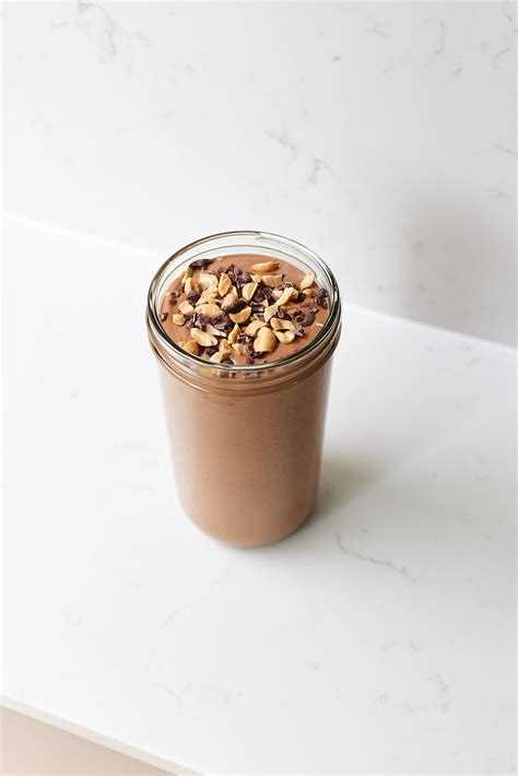 Chocolatey Peanut Protein Smoothie | Deliciously Ella (US)