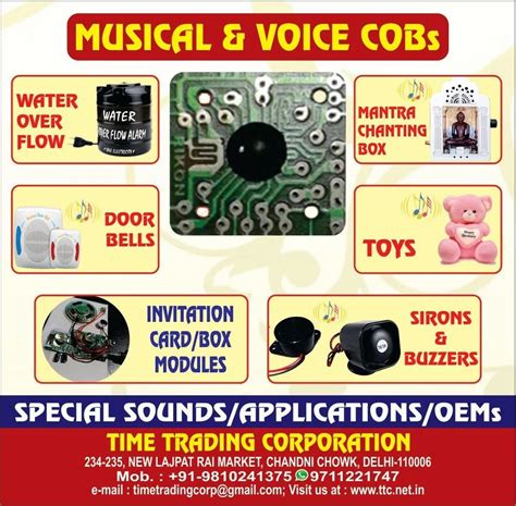 Ipl Sound Chip On Board Cob Ic For Musical Doo At Best Price In New Delhi