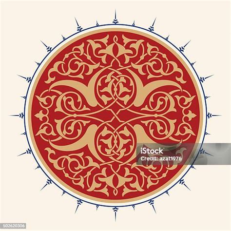 Ilustración De Dos Abyek Adorno Floral Y Más Vectores Libres De