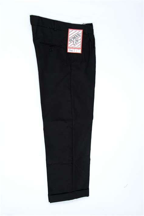 Black School Long Trousers Suliman Jooma And Son