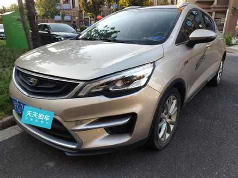 【上海二手车】吉利汽车帝豪gs能卖多少钱2016款 运动版 13t 手动领尚型天天拍车