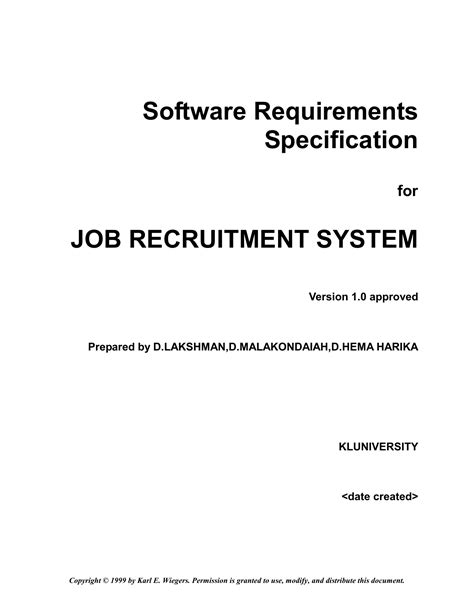 Srs Template Ieee