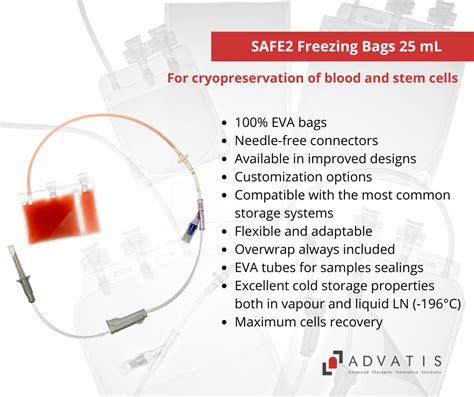 Advatis On Linkedin Cryopreservation Bags Celltherapy