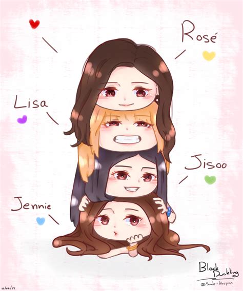 Blackpink Chibi By Blackduckling46 On Deviantart