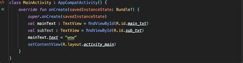 Android Viewbinding