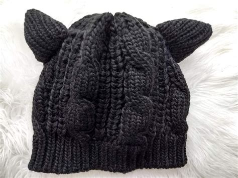 Cat Ear Beanie Catnip Cat Cafe
