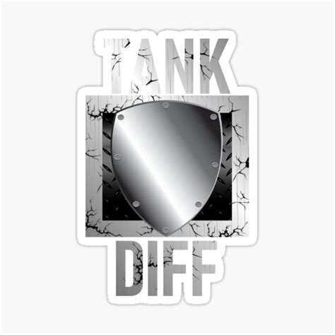Tank Diff Sticker For Sale By King Sterby Redbubble
