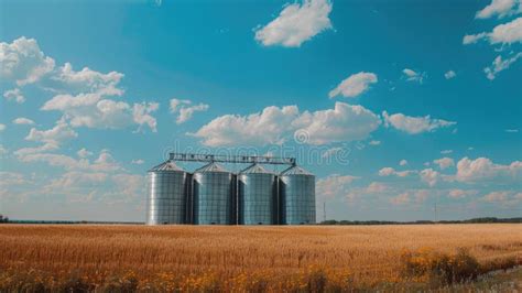 Whispers Of Nature Towering Grass By Architectural Marvel Stock Image